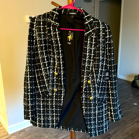 Express | Jackets & Coats | Brand New Tweed Jacket | Poshmark